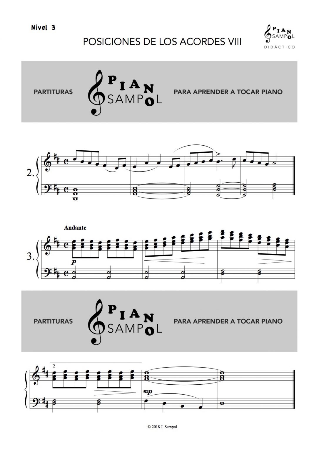 Acordes En Partitura Para Piano – KXVG